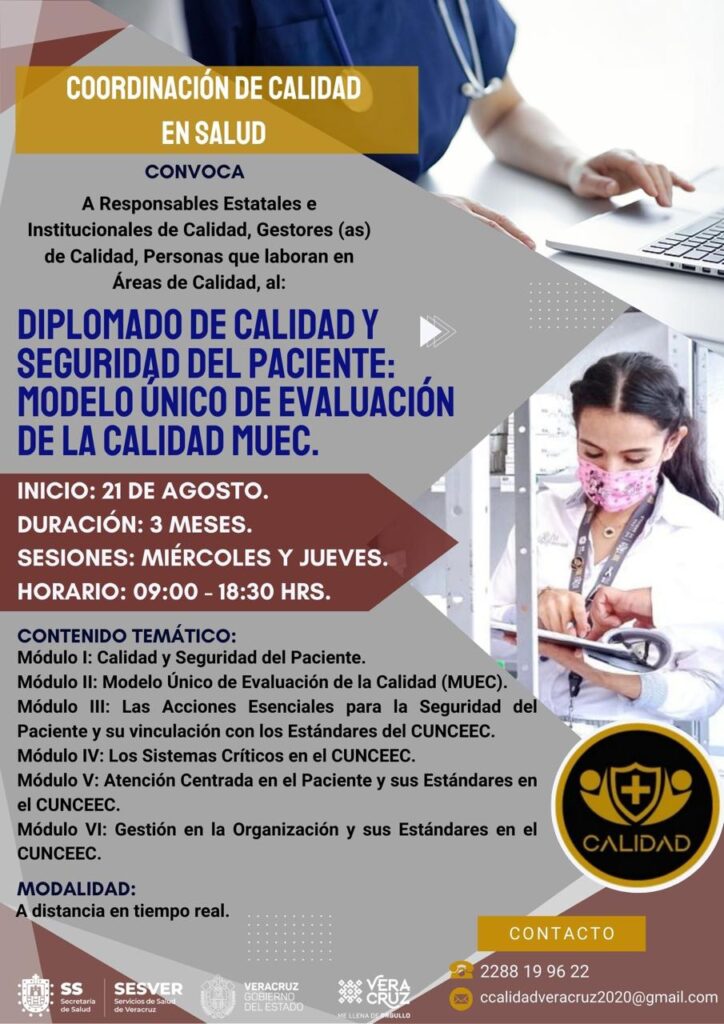 «Diplomado de Calidad y Seguridad del Paciente: Modelo Único de ...