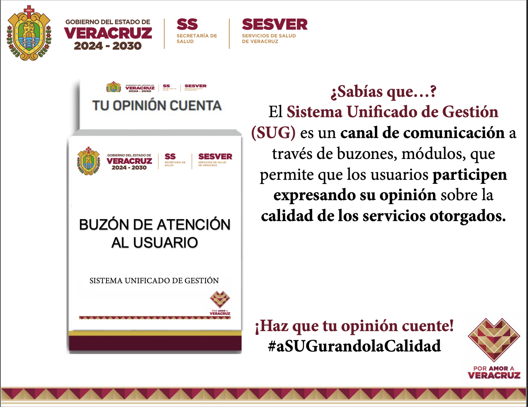 SISTEMA UNIFICADO DE GESTIÓN – Coordinación de Calidad