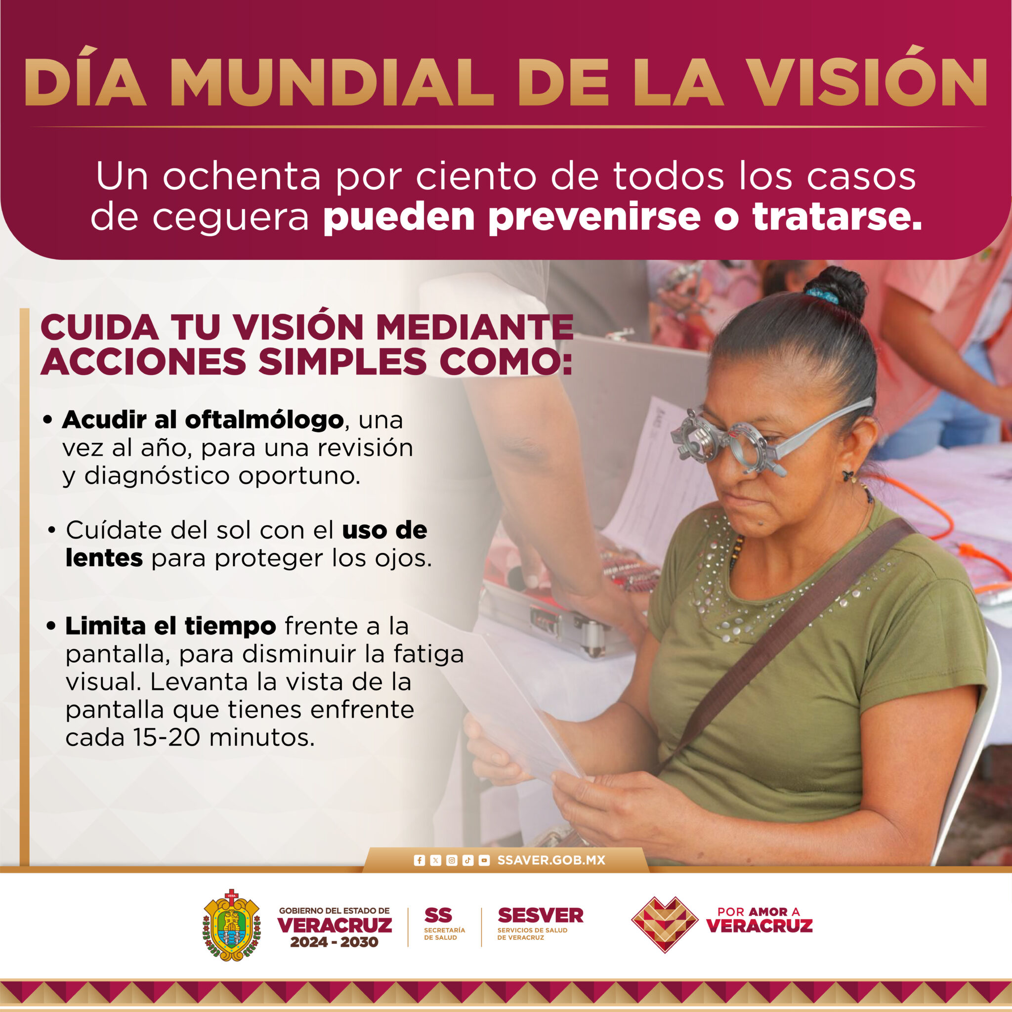 Día Mundial de la Visión | Cuida tu visión – Secretaría de Salud de ...